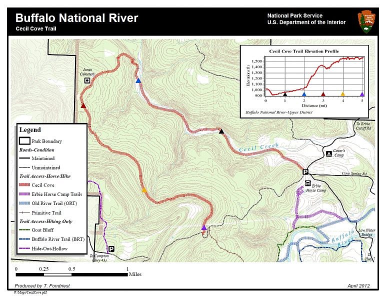 Cecil Cove Trail Loop (Buffalo River) - 6 mi | Arklahoma Hiker